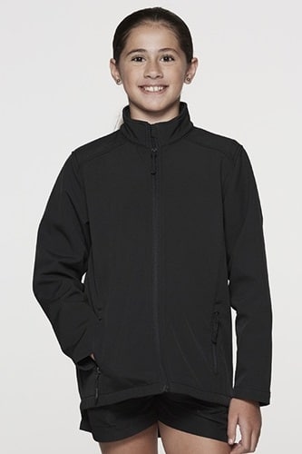 AP Selwyn Kids Softshell Jacket 3512 Uniforms